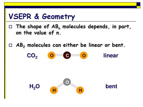 Vsepr And Geometry Lewis Structures Show The Number And Type Of Bonds