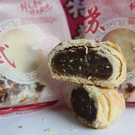 苏州特产玫瑰酥桂花酥饼纸盒360克内置6只苏州市杏花楼食品厂 阿里巴巴