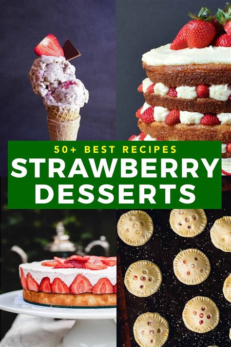 50 Easy Strawberry Desserts For Summer