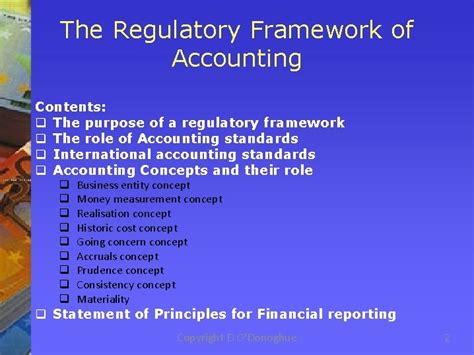 Chapter 13 The Regulatory Framework Of Accounting Copyright