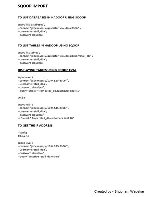 Sqoop 1 Pdf Databases Apache Hadoop