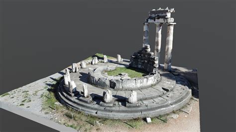 Tholos Of Delphi Download Free 3d Model By Theovasilis [e10438b