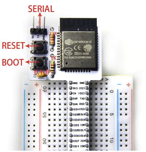 Esp32 Esp 32 Wifi Bluetooth Breadboard Kit Robot Pi Shop