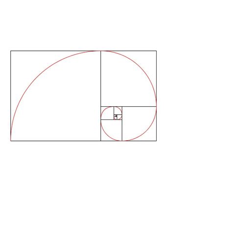 フィボナッチ数列による螺旋 数学アートの部屋