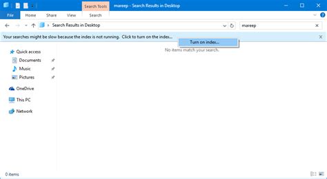 Indexing Not Turning On Microsoft Community
