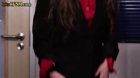 CFNM Amateur Femdom Secretaries Wanking Colleague Cock