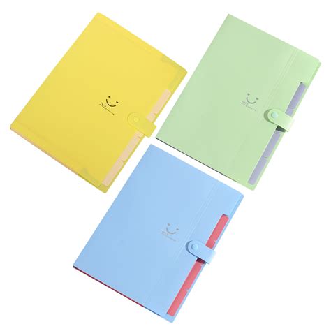 5 포켓 확장 파일 폴더 A5 문자 크기 확장 가능한 아코디언 문서 홀더 학교 사무실 가정 용품화일 폴더 Aliexpress