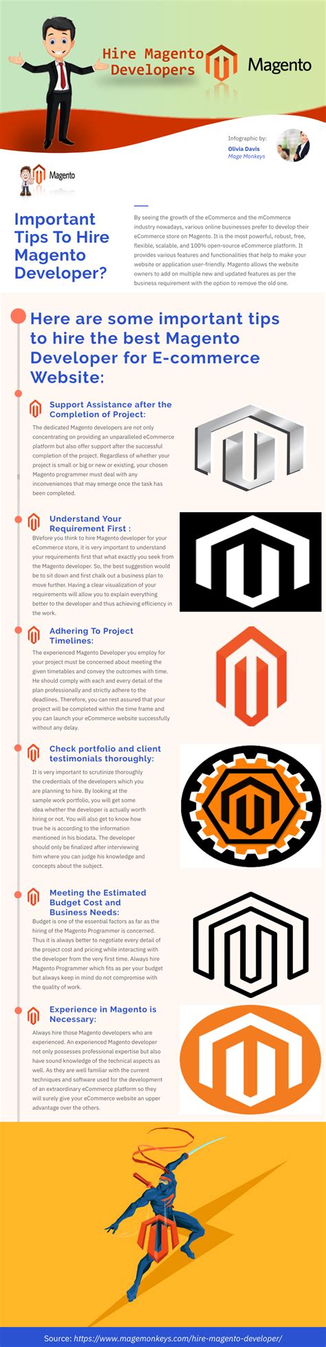 best tips to hire magento developer by olivia davis medium