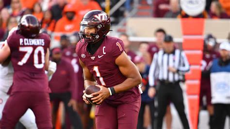 Virginia Tech Football Kyron Drones Not Available To Play Vs Duke