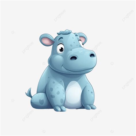 귀여운 만화 하마 인공 지능 생성 하마 귀엽다 만화 Png 일러스트 및 이미지 에 대한 무료 다운로드 Pngtree