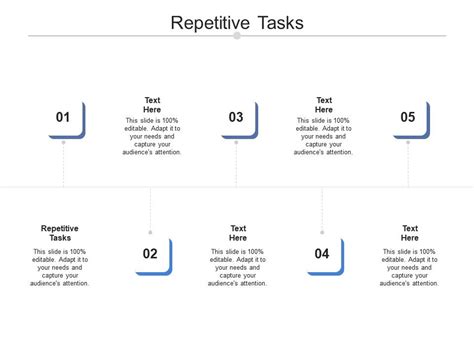 Repetitive Tasks Ppt Powerpoint Presentation Layouts Graphics Example Cpb Presentation