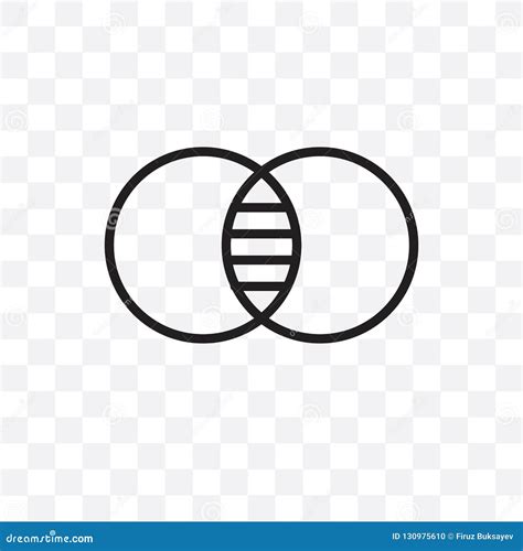 Linear Venn Diagram Icon From Analytics Outline Collection Thin Line Venn Diagram Vector