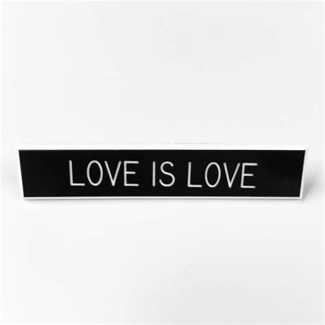 Love Is Love Pin Feminist Pin Lgbt Pin Activist Pin Love Etsy