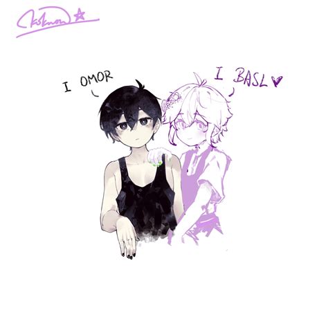The Big Imageboard Tbib 2boys Antenna Hair Basil Headspace Omori