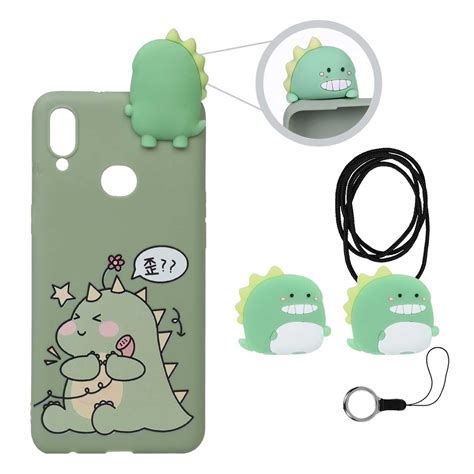 قاب عروسکی پاپ سوکت دار به همراه بند نگه دارنده Samsung A10s طرح 3 فروشگاه پنل فروشگاهی Eways