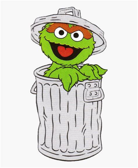 Oscar The Grouch Head