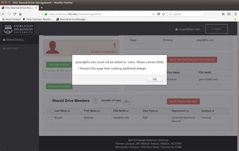 Use The Fdu Shared Drive Management Portal Fairleigh Dickinson University It