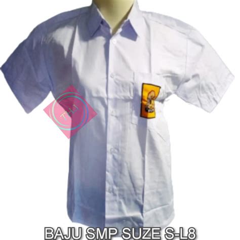 Jual Baju Sekolah Smp Logo Sablon Sizes M L Sd L8 Smp L Jakarta