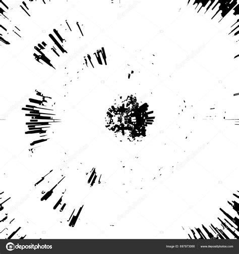 Abstract Explosion Background Vector Black White Stock Vector By ©toluk