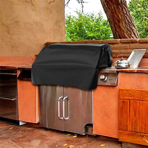 Waterproof Windproof Grill Covers For Built In Barbecue Top With