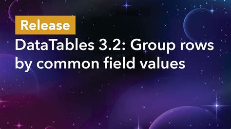 Datatables 32 Group Rows By Common Field Values Gravitykit