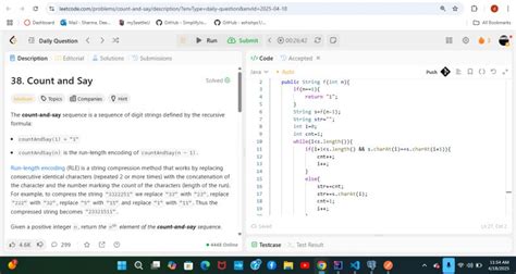 Leetcode Java Problemsolving Dailycodingchallenge Codingjourney