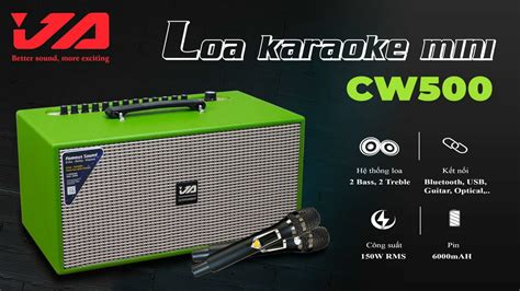Loa Karaoke Mini Ja Cw500