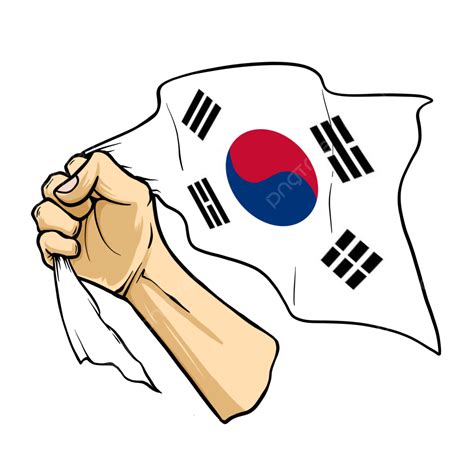정신 대한민국 국기 대한민국 한국 국기 깃발 PNG 일러스트 및 PSD 이미지 무료 다운로드 Pngtree