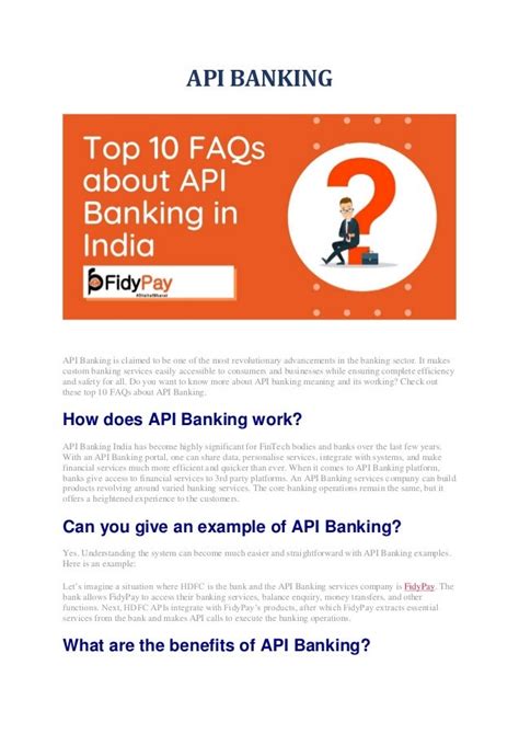 Api Banking Fidypay Pdf Credit Cards Personal Debt