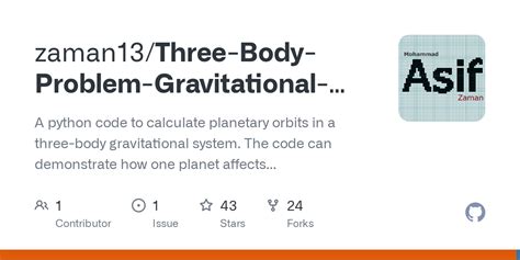 Github Zaman13three Body Problem Gravitational System A Python Code