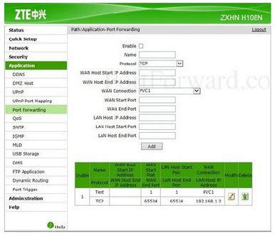 How To Forward a Port تذكرة نت