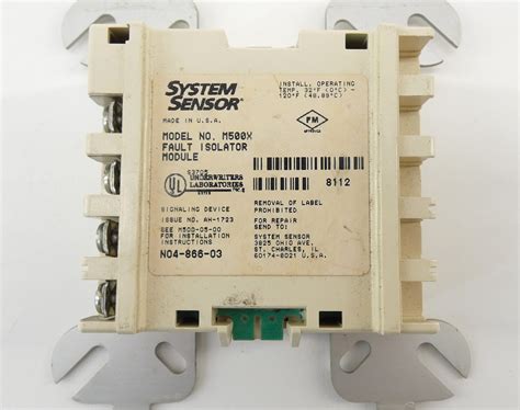 System Sensor M500x Fault Isolator Module Gpm Surplus