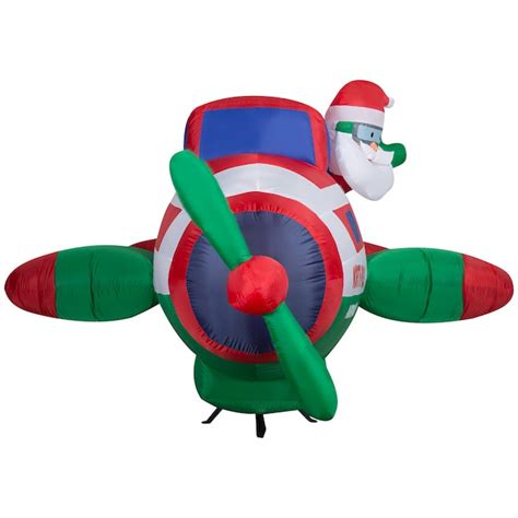 Holiday Living 4 7 Ft Animatronic Lighted Christmas Inflatable In The