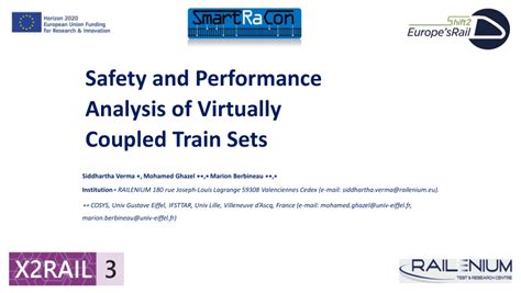 Pdf Safety And Performance Analysis Of Virtually Coupled Train Sets