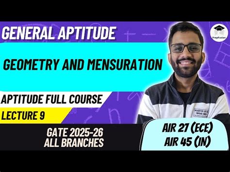 Mastering Geometry And Mensuration For Gate Preparation Galaxyai