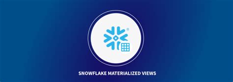 Optimizing Query Efficiency Snowflake Materialized Views Explained