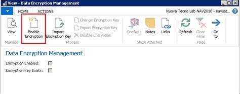 Microsoft Dynamics NAV And Data Encryption Stefano Demiliani