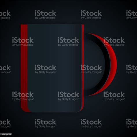 종이 잘라 커피 컵 아이콘 검은 배경에 격리 차 컵 뜨거운 음료 커피 종이 아트 스타일 벡터 일러스트레이션 3차원 형태에 대한 스톡 벡터 아트 및 기타 이미지 Istock