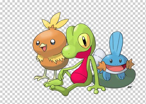 Treecko And Mudkip
