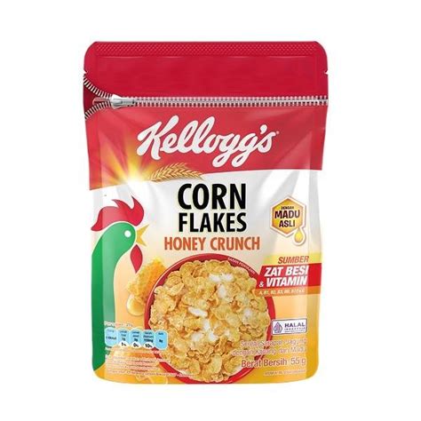 Jual Kellogg Honey Crunch Corn Flake 55g Shopee Indonesia