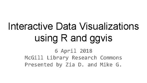 Interactive Data Visualizations Using R And Ggvis 6