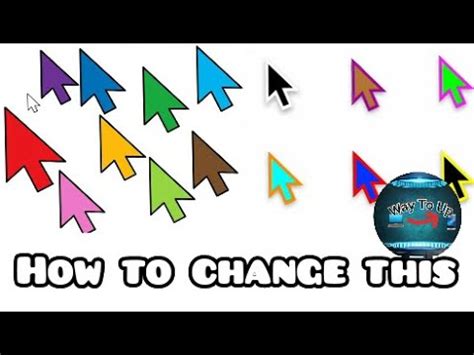 How To Change Mouse Pointer Shape And Colour In Windows YouTube