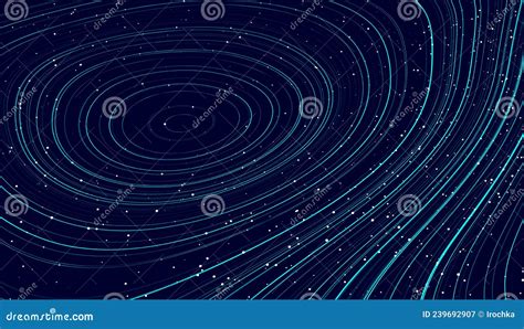 Abstract Flowing Lines Background For Your Design Project Vector Illustration Wallpaper Stock