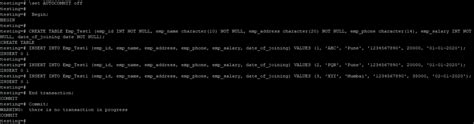 PostgreSQL COMMIT Examples To Implement COMMIT In PostgreSQL