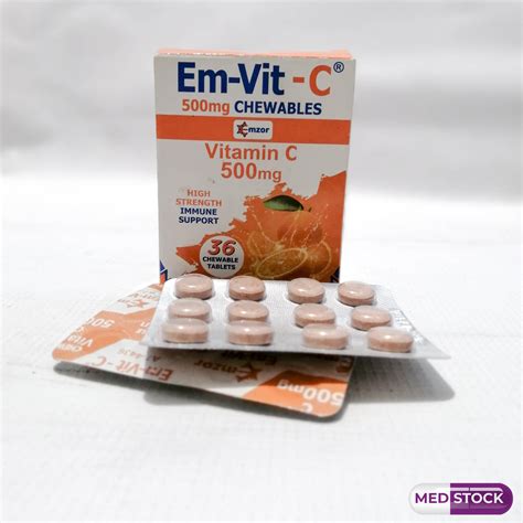 Em Vit C Chewables Medstock
