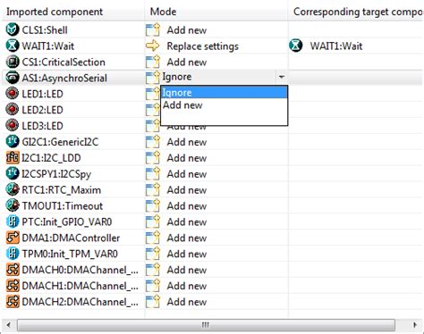 Export And Import Processor Expert Component Settings Mcu On Eclipse