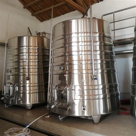 8000l Tapered Conical Wine Fermenter Chenma