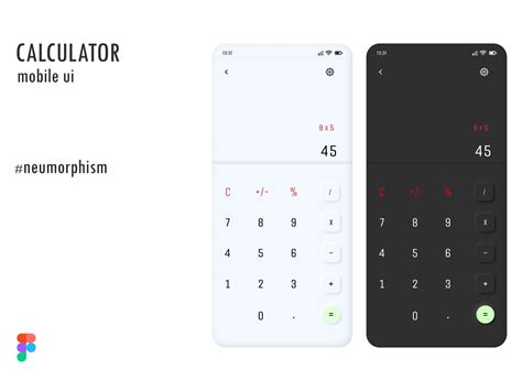 Calculator Mobile App UI By Sathish On Dribbble