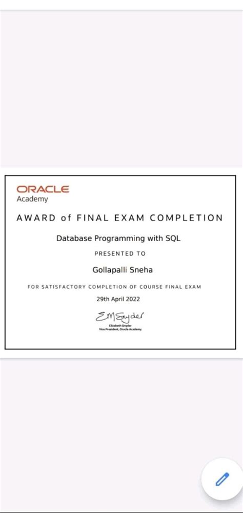 Sneha Gollapalli On Linkedin Sql Database Programming Oracle