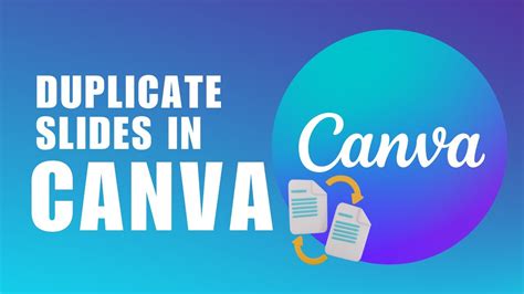 How To Duplicate Slides In Canva Youtube